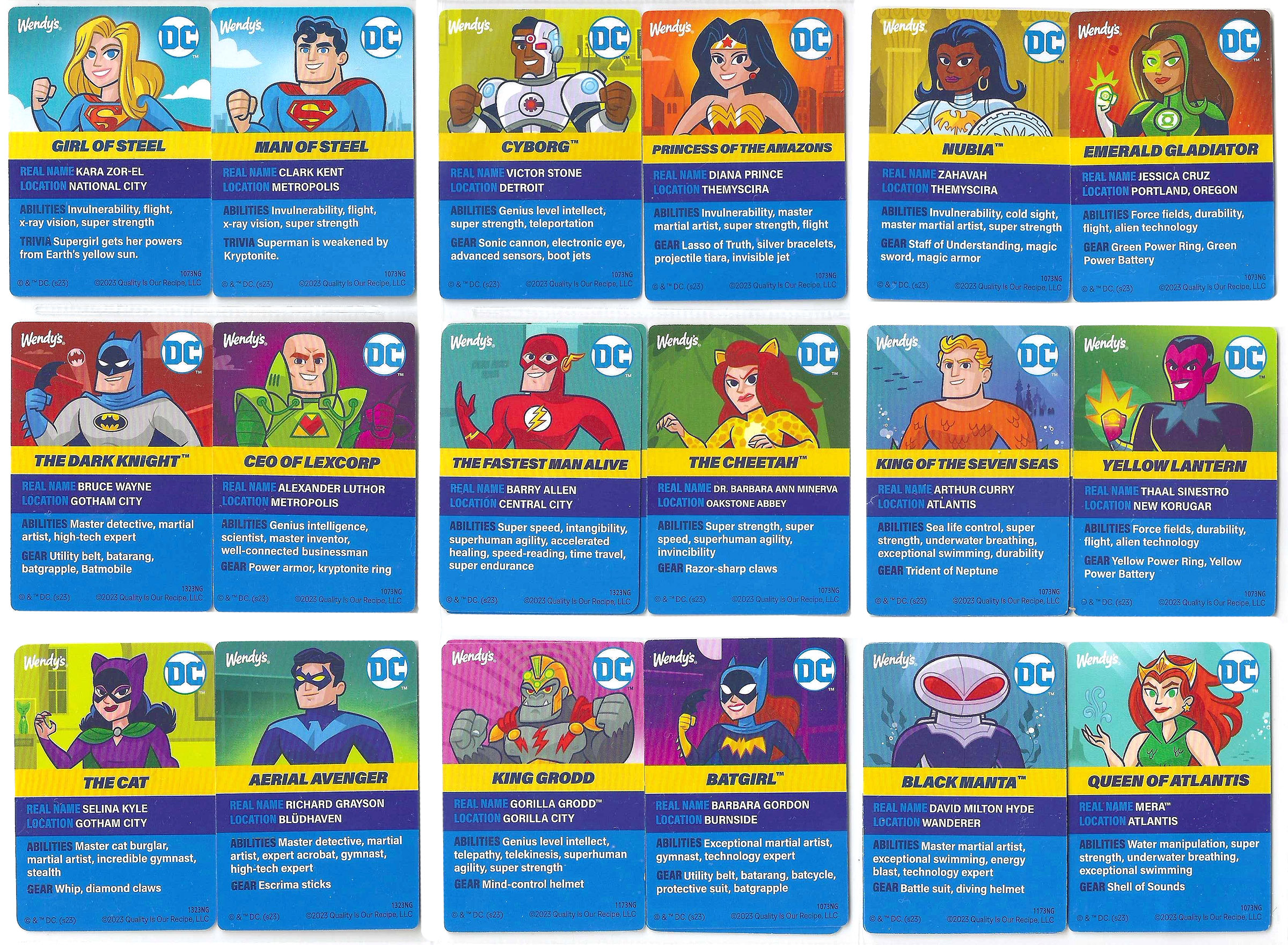 DC Universe Trading Cards