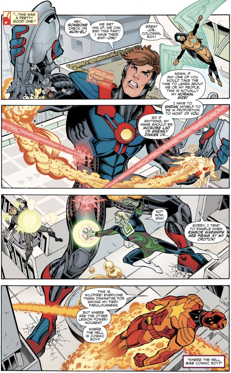 Colossal Boy + Leviathan | Legion of Super-Heroes | Legion of Super-Heroes